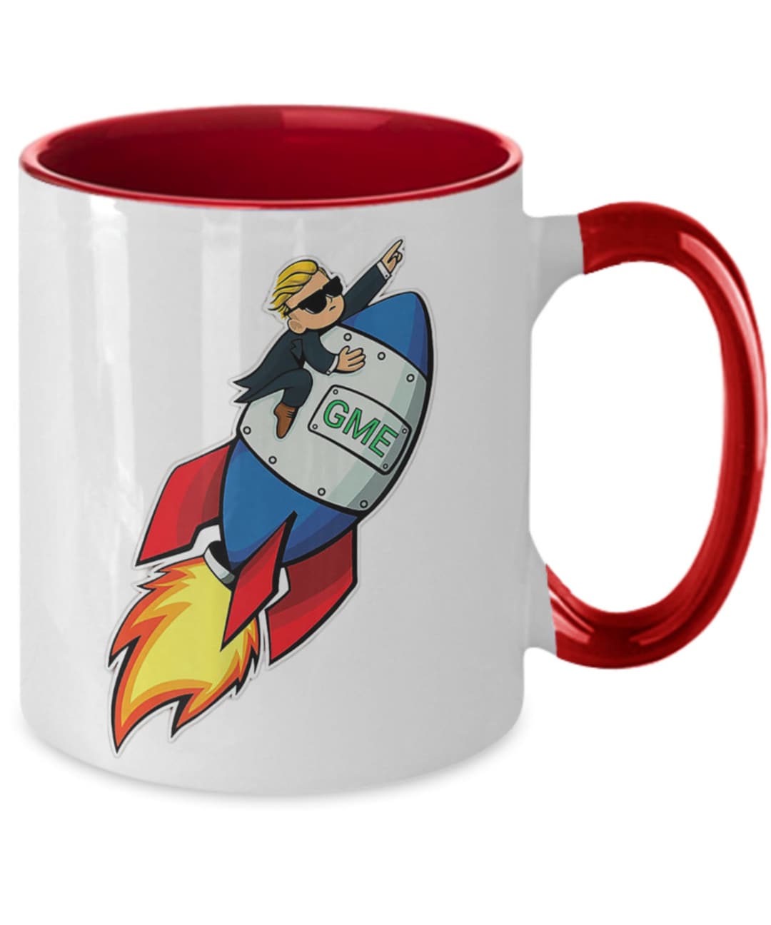 Gamestop (GME) to the Moon! WSB Two Tone Mug - Etsy