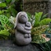 Jizo Buddha Sculpture, Jizo Baby, Mother Jizo, Love Family, Stone ...