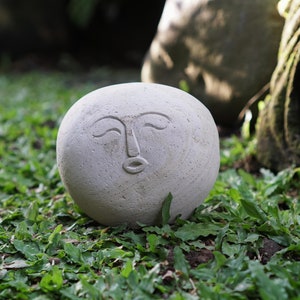 Funny Stone 20 Cm - 7.8" Inch , Stone Face Figurine, Meme Funny Stone ...