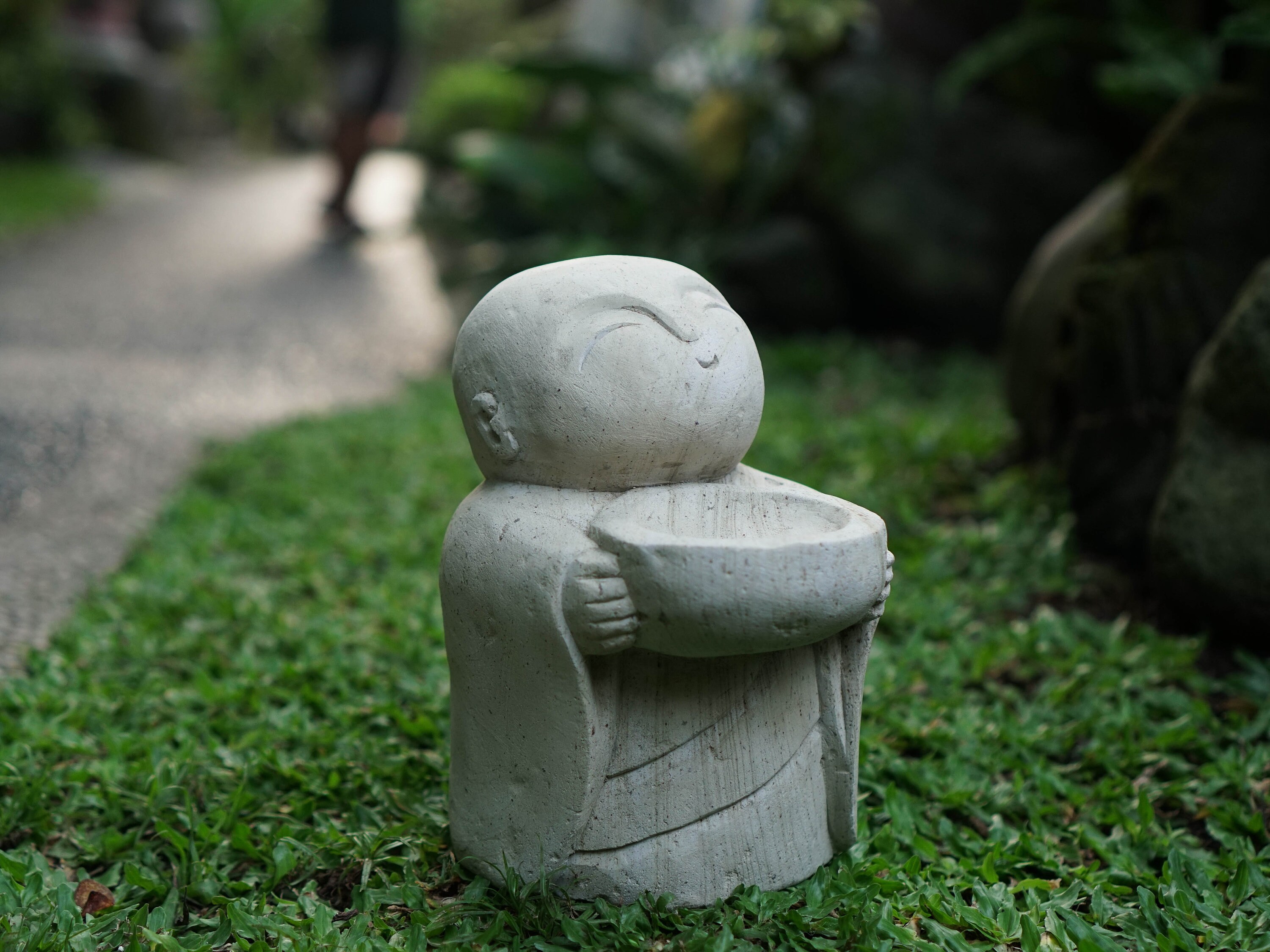 Stone Buddha Jizo Sculpture 7.8 Inch 20 Cm, Jizo Statue, Guardian Jizo ...