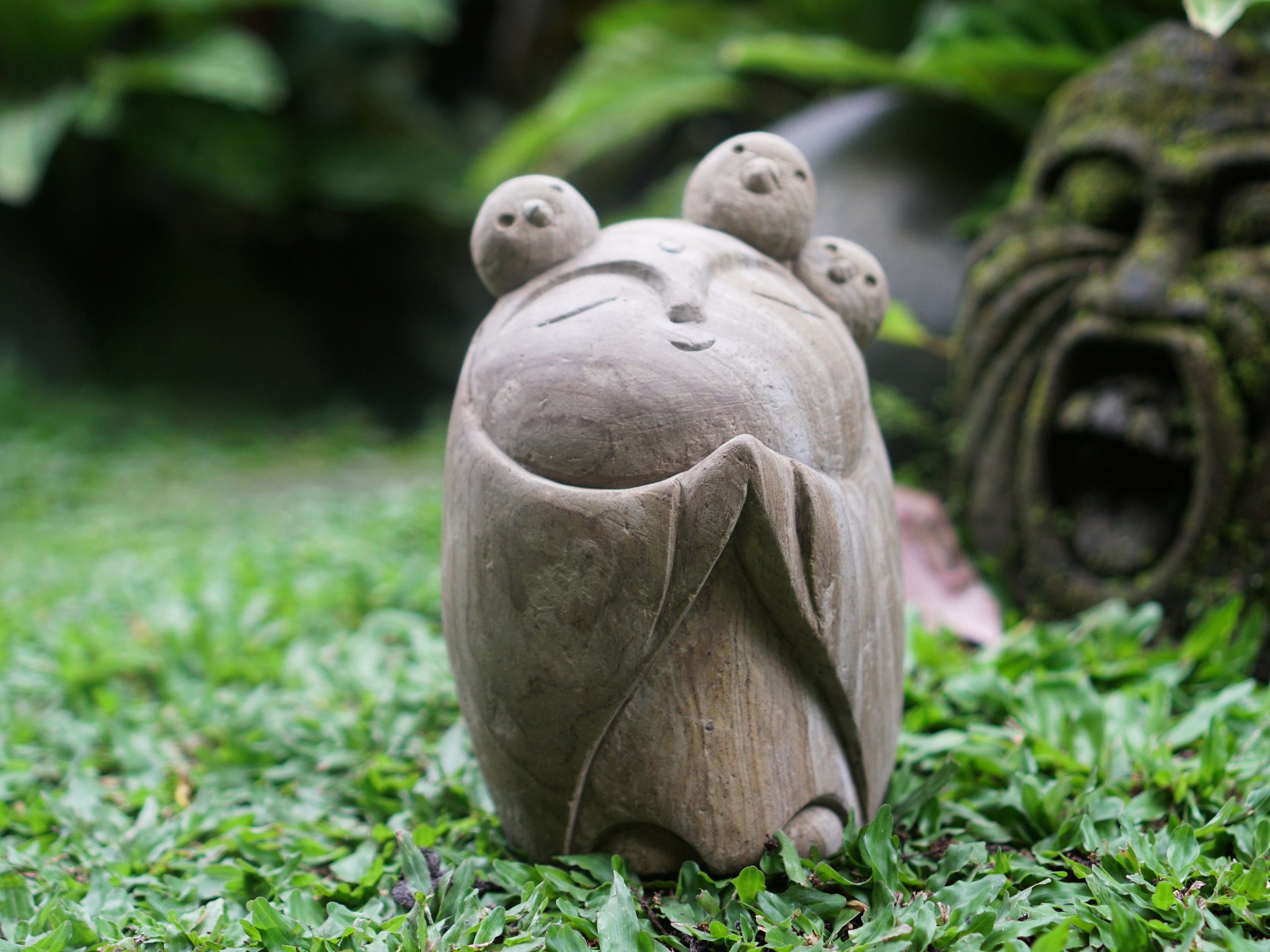 Jizo Sculpture 7.8 Inch 20 Cm Stone Jizo Guardian - Etsy
