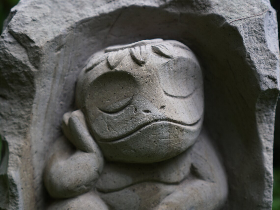 Kappa Statue Yakuza Dragon Stone Statue Handmade Hand - Etsy