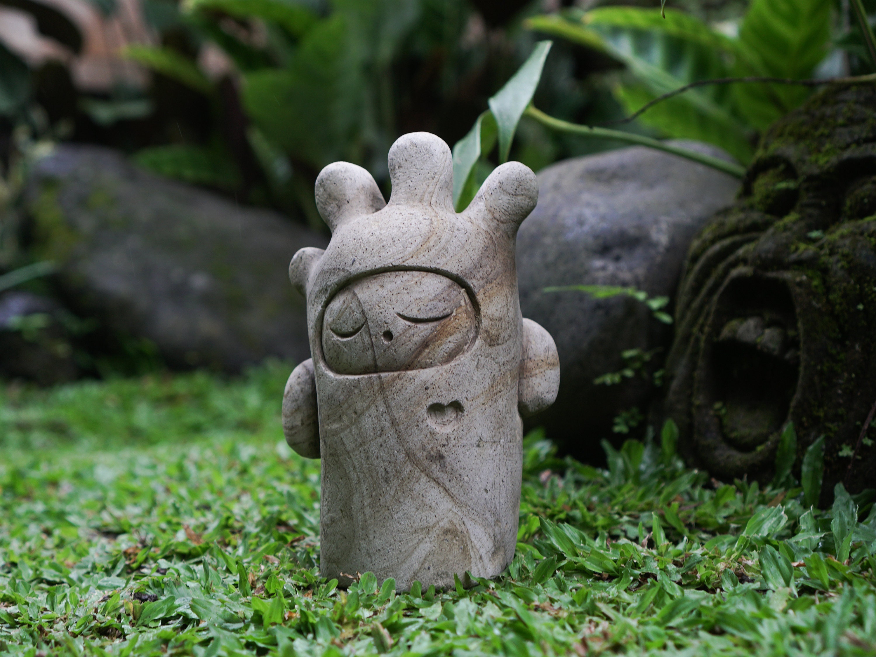 Contemporary Statue 7.8 Inch 20 Cm, Figure Statue, Stone Statue ...