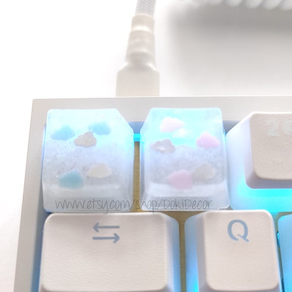 Pink Blue Keycap - Etsy