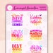 Empowerment Sticker Sheet, Affirmation Sticker, Mental Health Sticker ...