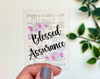 Victory in Jesus Sticker Christian Hymn Sheet Music - Etsy