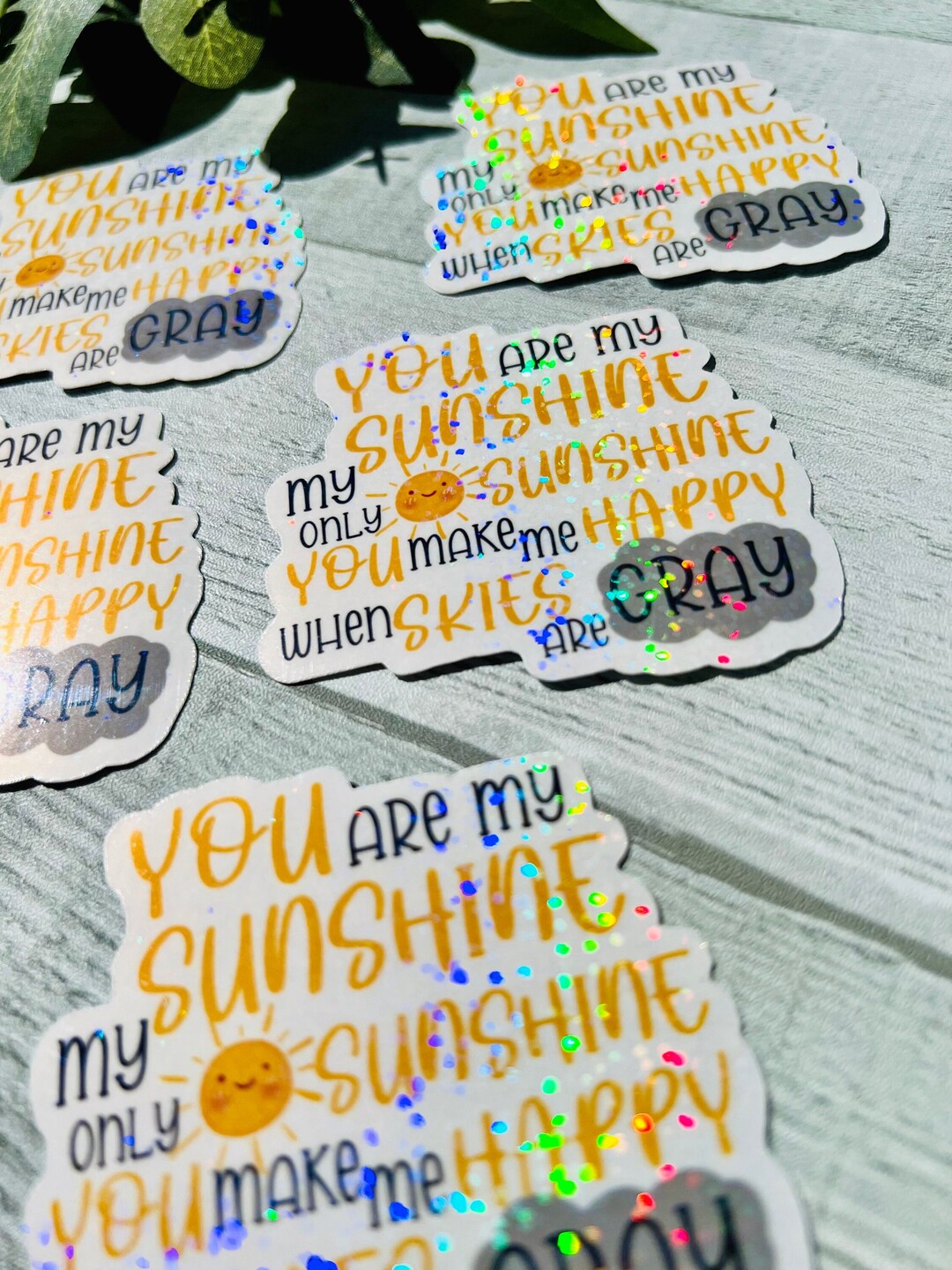You Are My Sunshine Sticker, Kids Sticker, Children's Sticker, Laptop ...