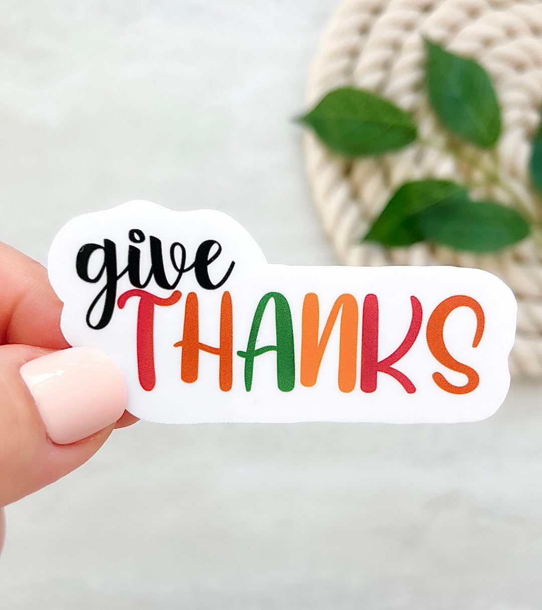 Fall Favorites Sticker, Give Thanks Sticker, Fall Pumpkin Spice ...