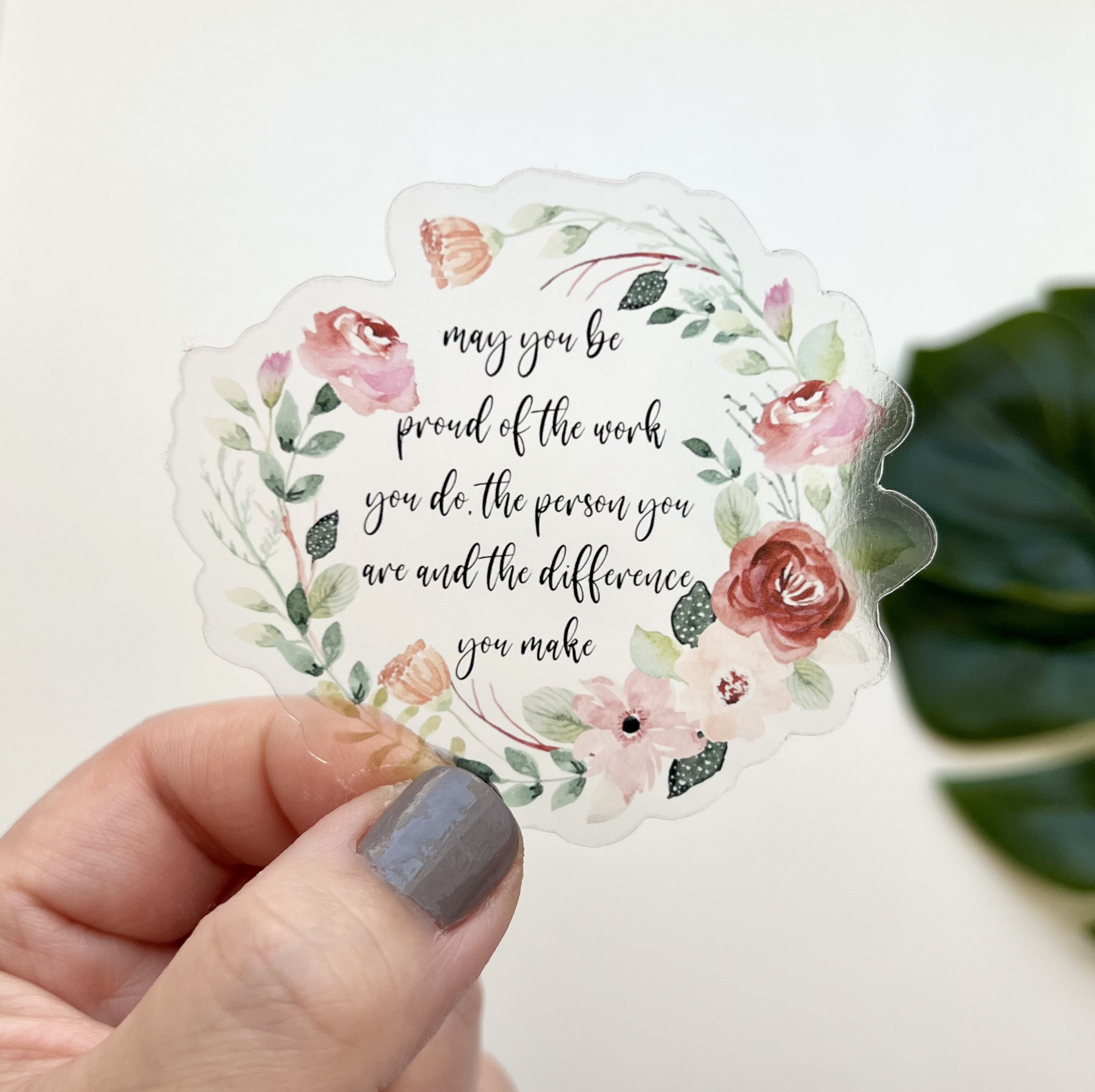 May You Be Proud Social Worker Sticker Mental Health Decal - Etsy