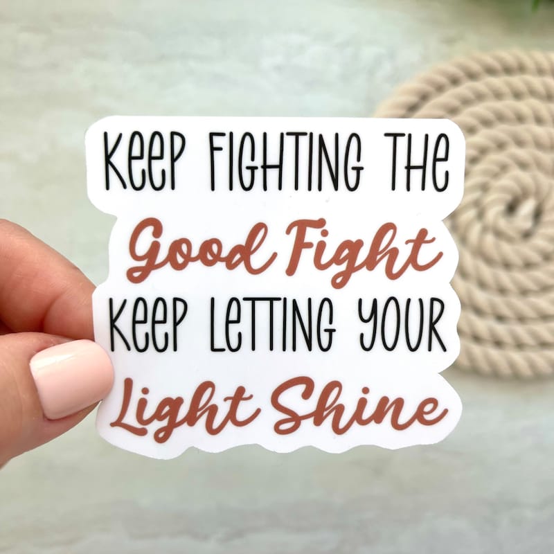 Keep Fighting - Etsy