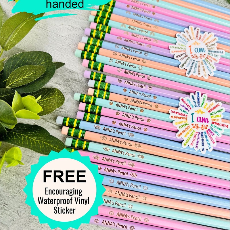 Engraved Pencils - Etsy