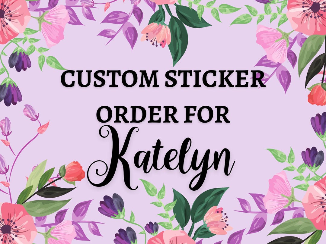 Custom Orders, Vinyl Stickers, Laptop Decal, Personalized Design ...