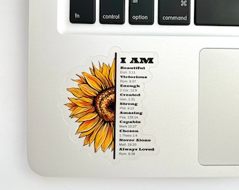 Praise Him Sticker, Affirmation Stickers, Laptop Sticker, Water Bottle ...