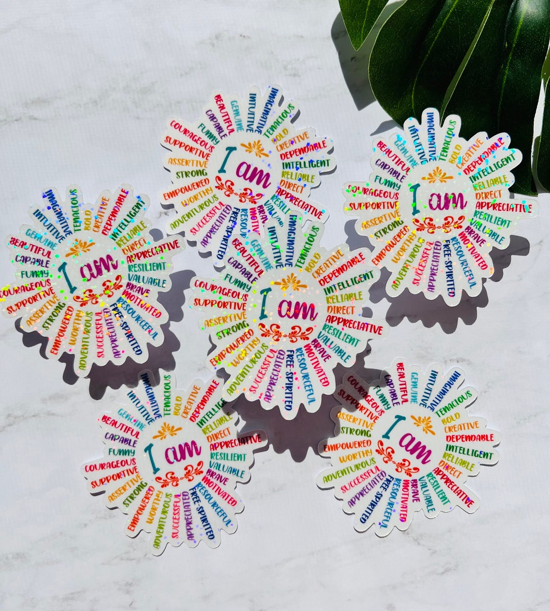 I Am Sticker, You Are Vinyl Sticker, Affirmation Sticker, Mental Health ...