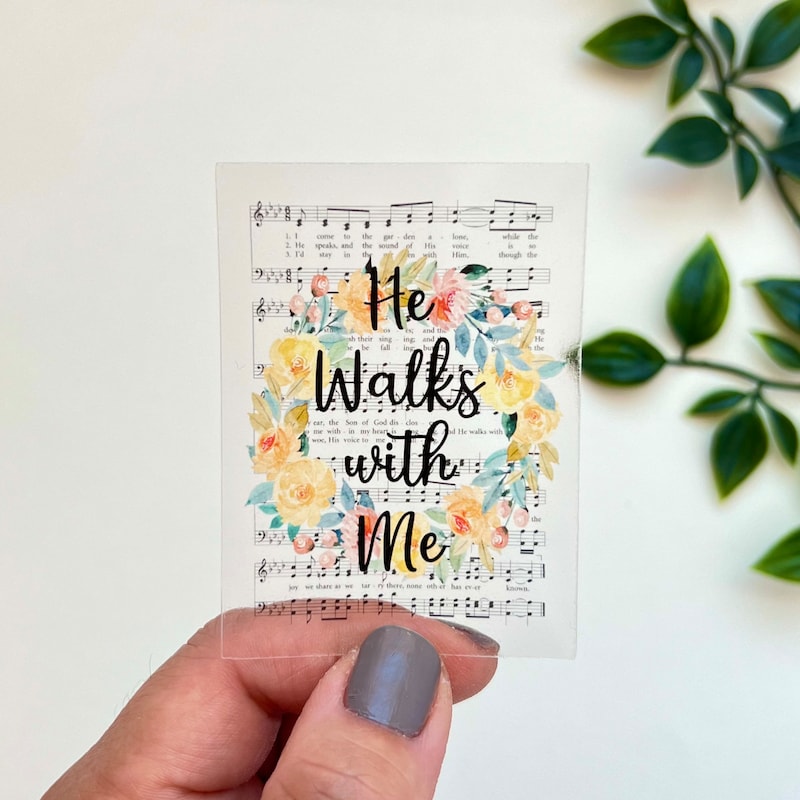 Hymn Stickers - Etsy