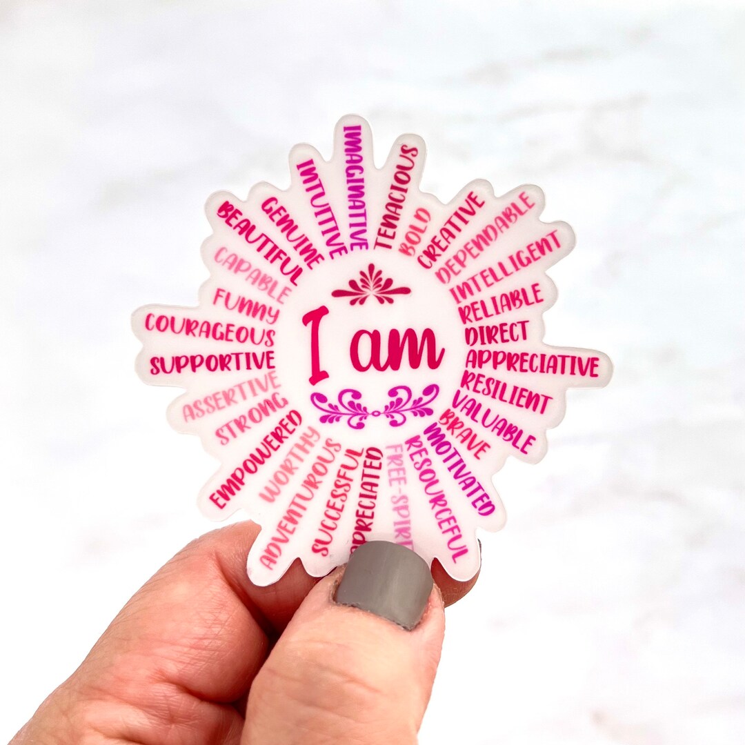 You Are Vinyl Sticker, Affirmation Sticker, Mental Health Decal, You ...