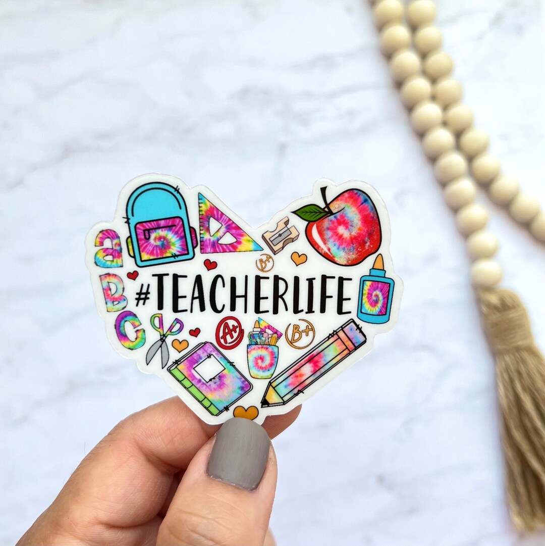 Teacher Sticker, Teacher Life Decal, Teacher Appreciation, Teacher Gift ...