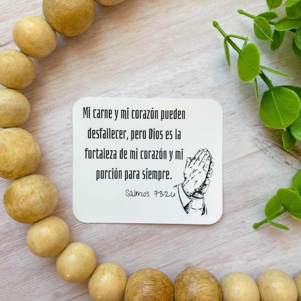 Spanish Bible Verse Decals - Etsy