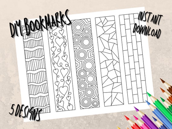 Printable Doodle Bookmarks Free Printable Bookmarks, 43% OFF