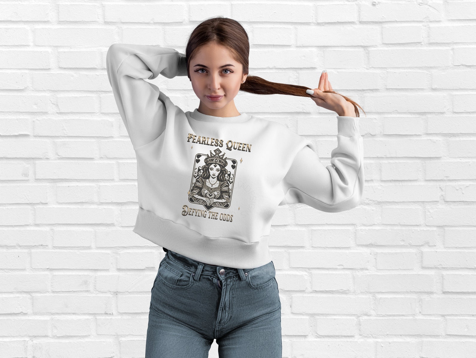 Fearless Queen Png, Anime Queen Png, Female Empowerment Sublimation ...