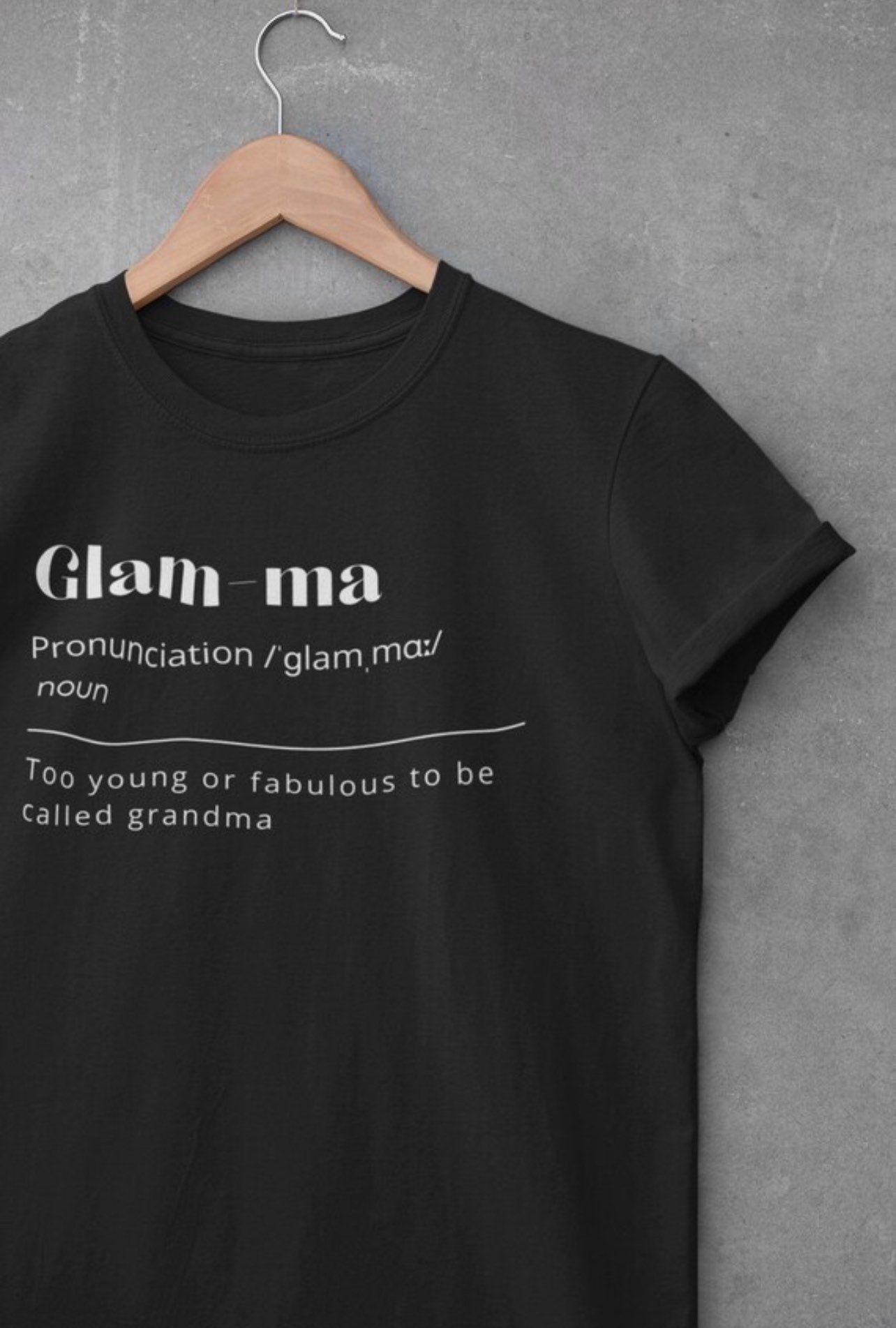 Grandma Print Svg, Glam-ma Definition, Grandmother Png, Mothers Day ...