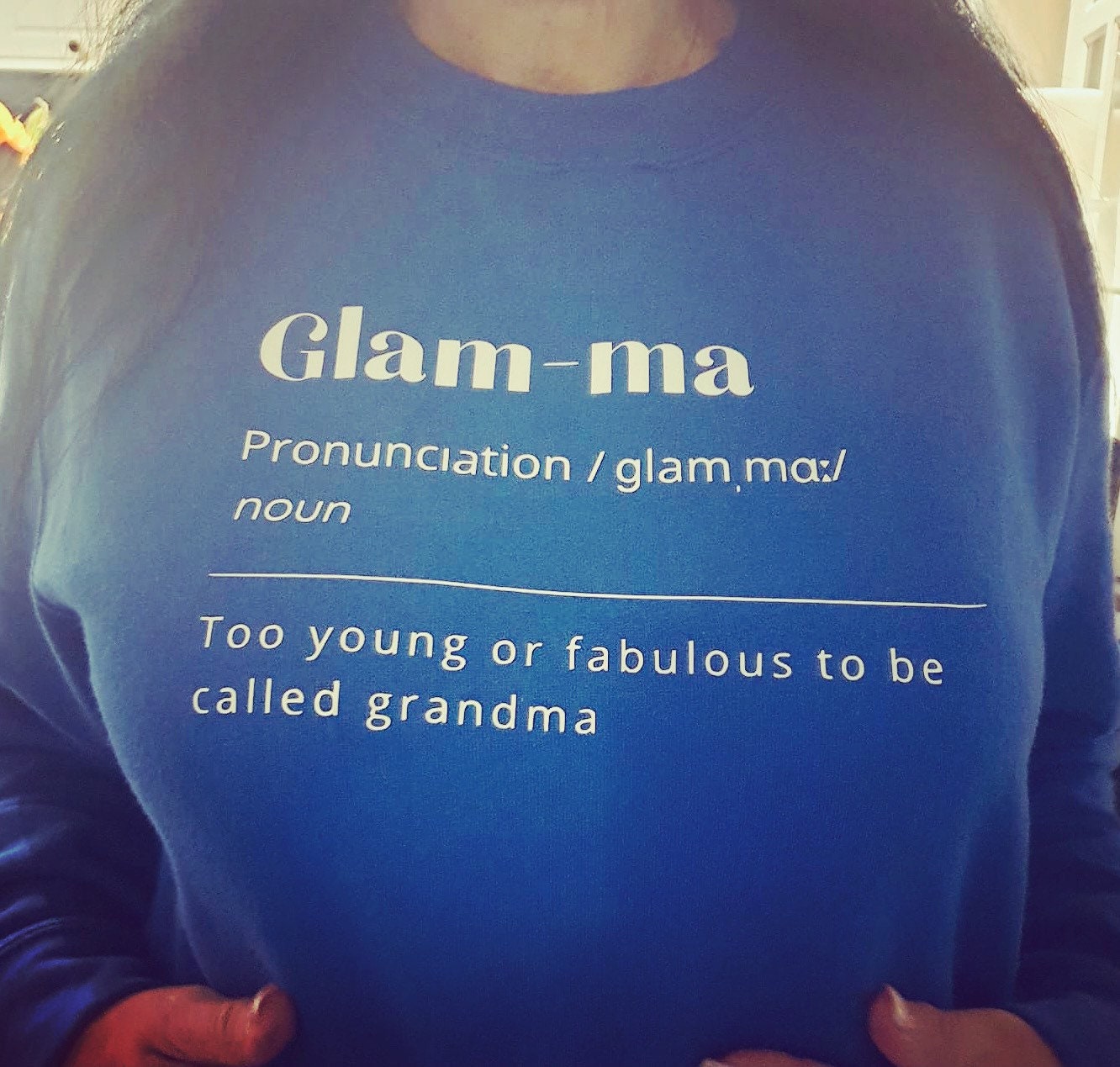 Grandma Print Svg, Glam-ma Definition, Grandmother Png, Mothers Day ...