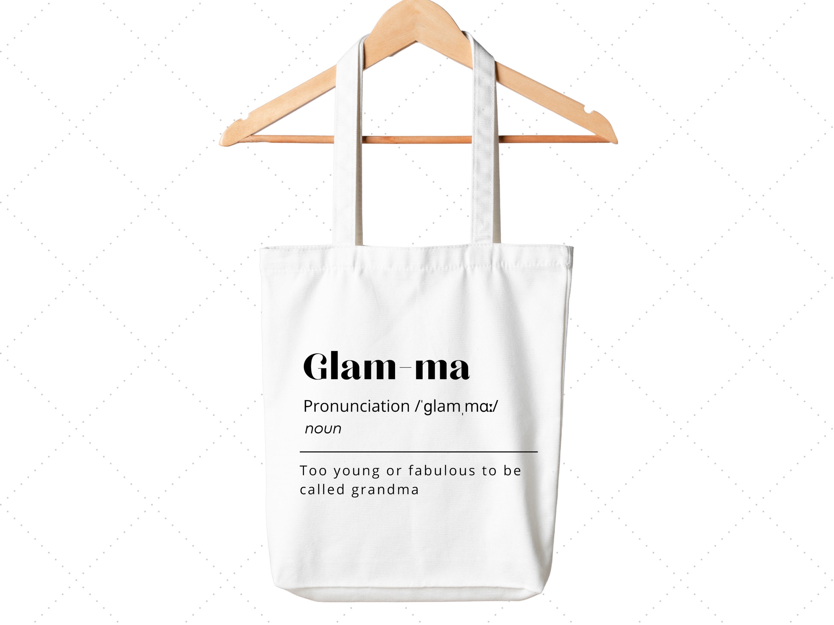 Grandma Print Svg, Glam-ma Definition, Grandmother Png, Mothers Day ...