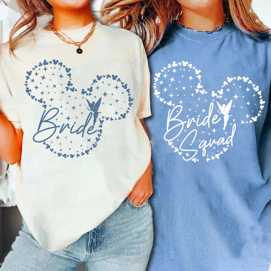 Custom Disney Bridal Party Shirt, Disney Bachelorette Shirt, Bride to ...
