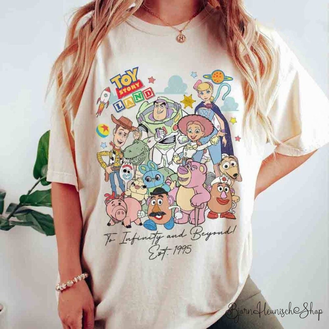 Retro Toy Story Comfort Color Shirt, Toy Story to Infinity and Beyond ...