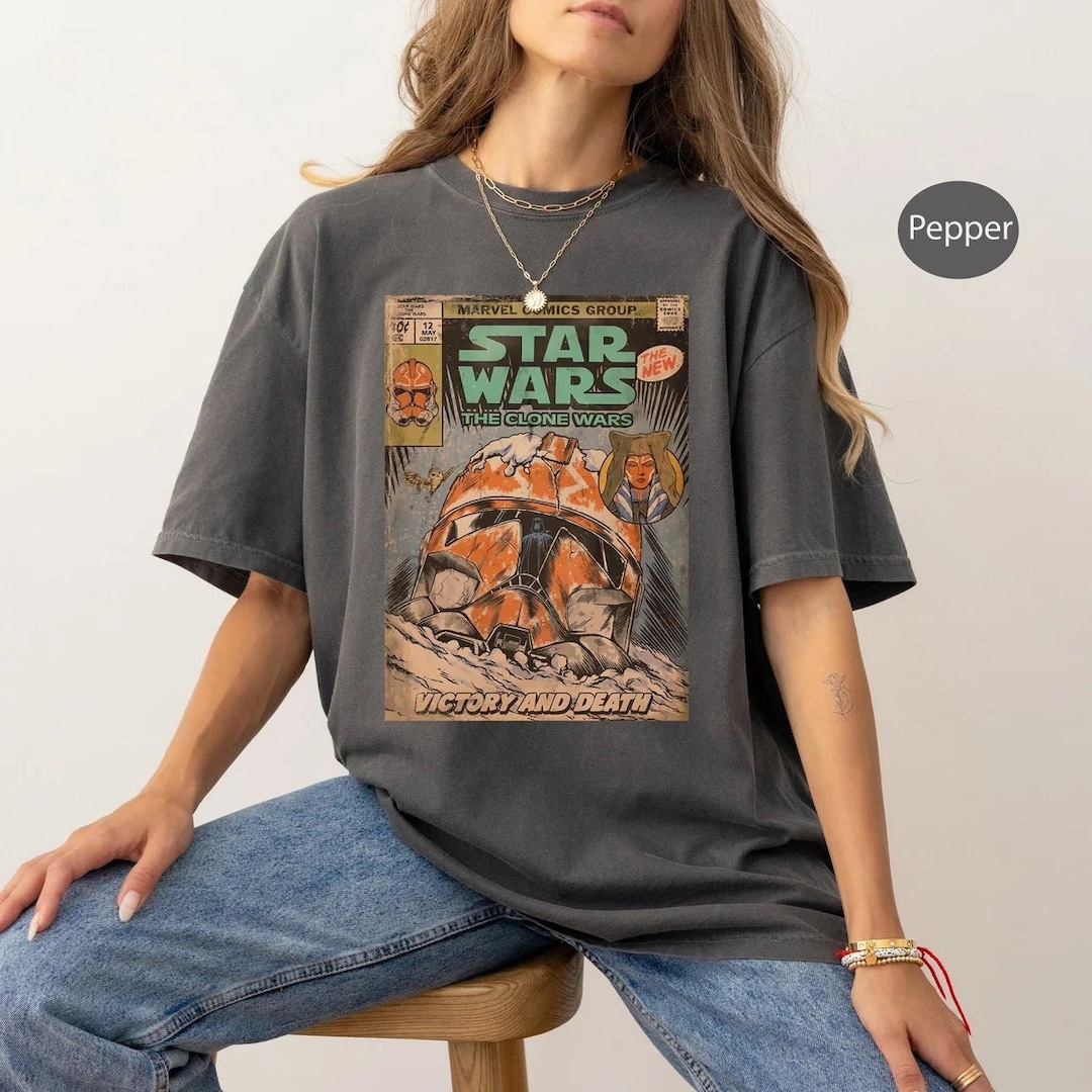 Retro Star War Shirt, Victory and Death, the Clone Wars Shirt, Clone ...