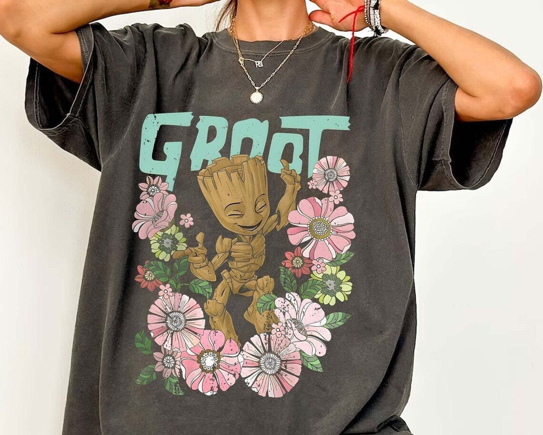 Vintage Groot Floral Dance Poster Shirt, Groot Floral Dance Poster ...