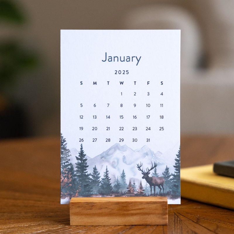 Easel Calendar - Etsy