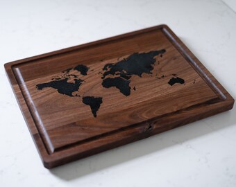 Epoxy World Map - Etsy