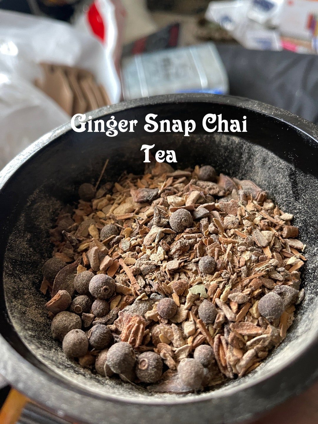 Ginger Snap Chai Tea Draw Luck and Abundance Pagan Witchcraft Gift - Etsy