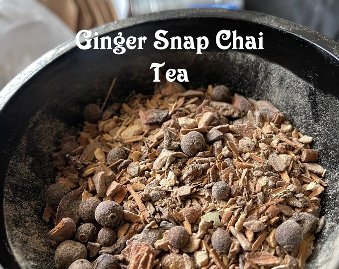 Ginger Snap Chai Tea Draw Luck and Abundance Pagan Witchcraft Gift - Etsy