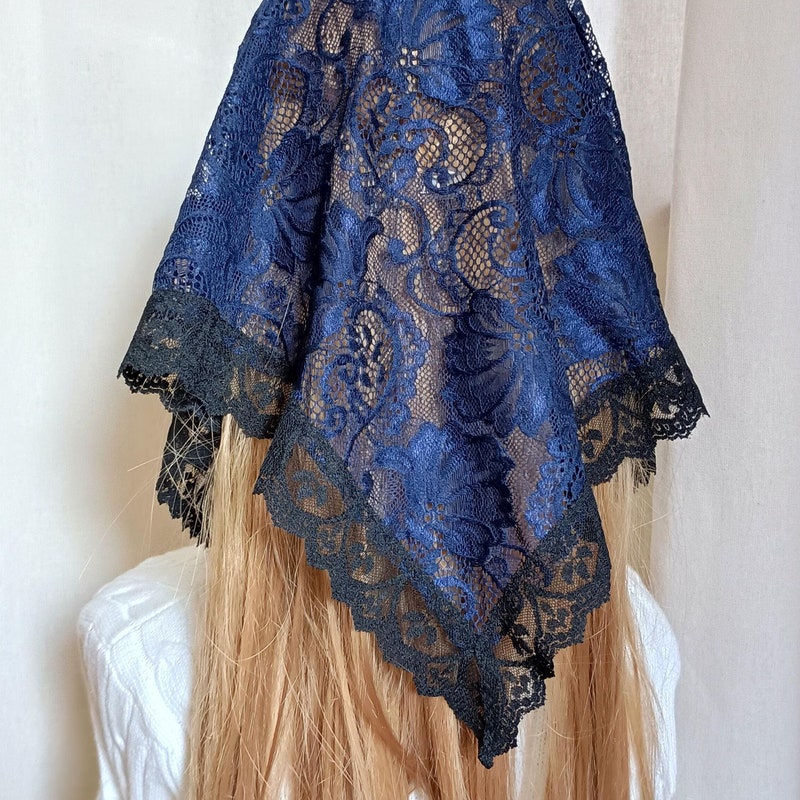 Royal Blue Wedding Veil - Etsy