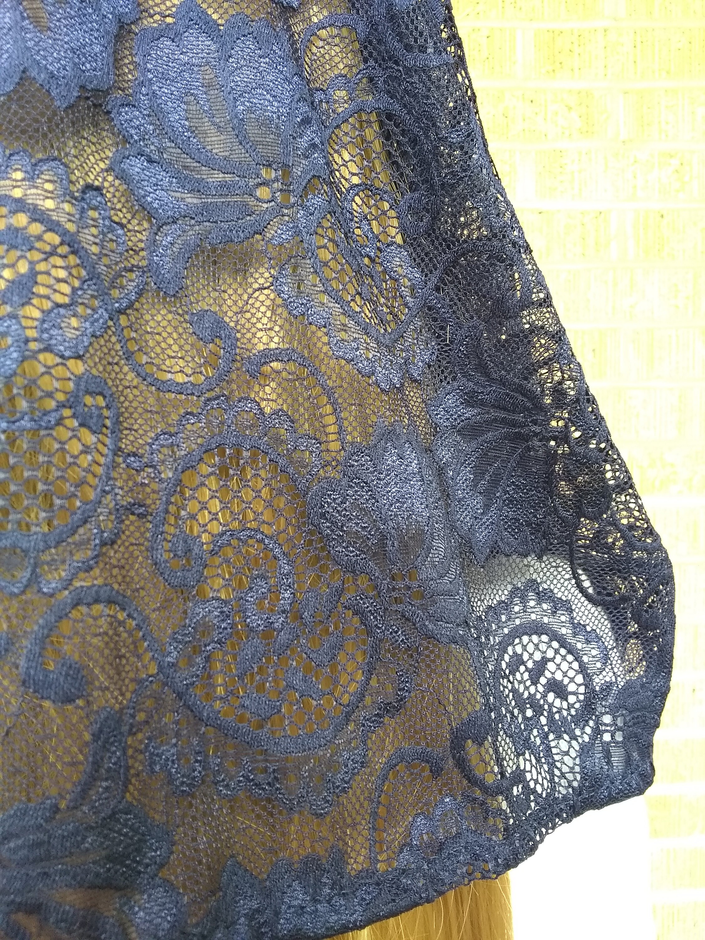 Marian Navy Blue Infinity Chapel Veil - Etsy