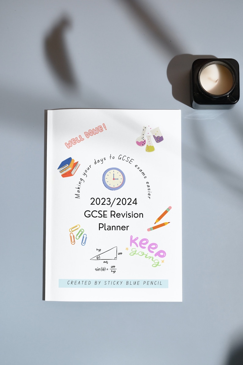 2023/2024 GCSE Revision Planner Study Planner Student Organiser ...