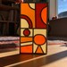 Stained Glass Abstract Panel 'quest' - Etsy