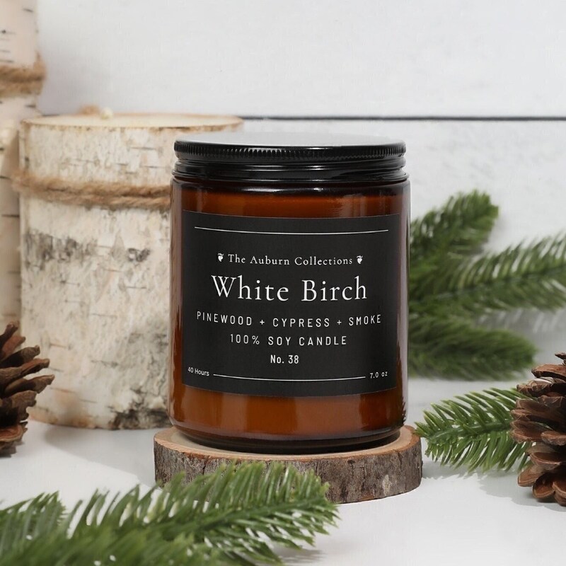 Birch Candles - Etsy