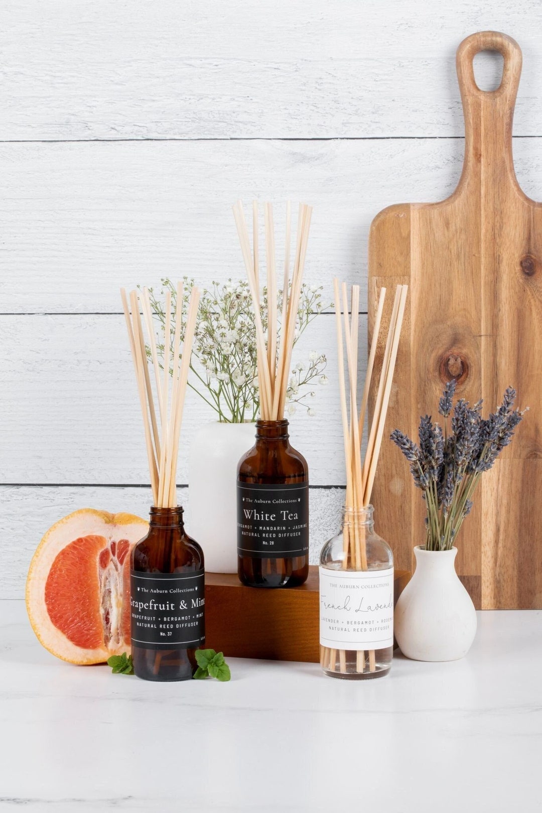 All Natural Reed Diffuser Reed Sticks, 4 oz Natural Reed diffuser ...