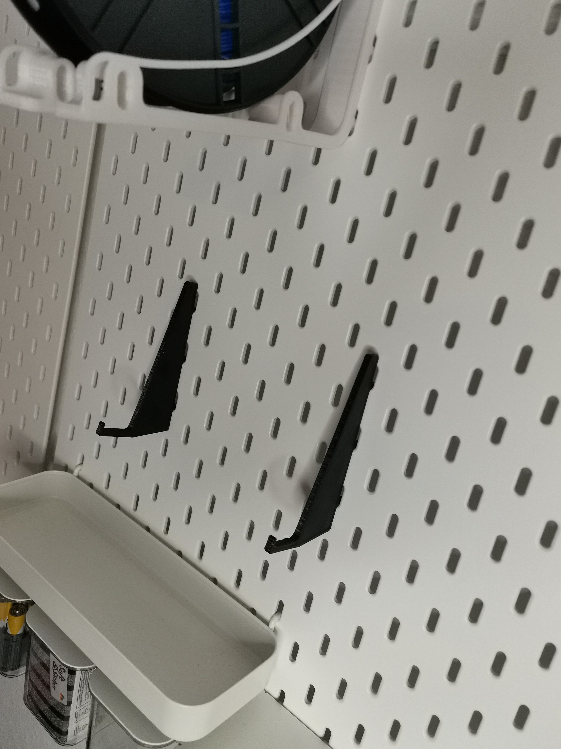 Keyboard Mount for Ikea Skadis Accessories Keyboard Mount Compact Mount ...