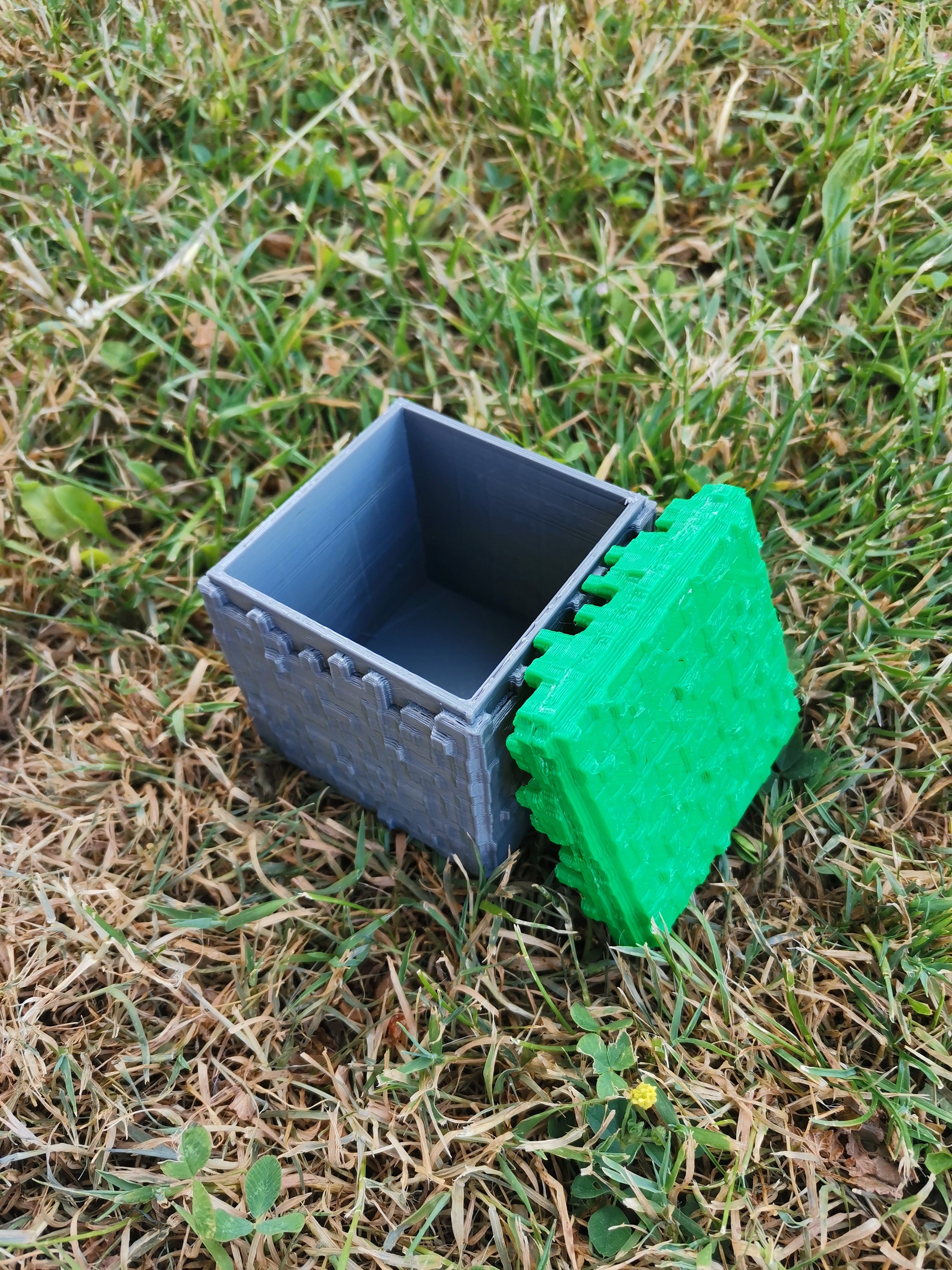 Mining Game Inspired Box Gaming Inspired Storage Box 3D Printed Gift ...