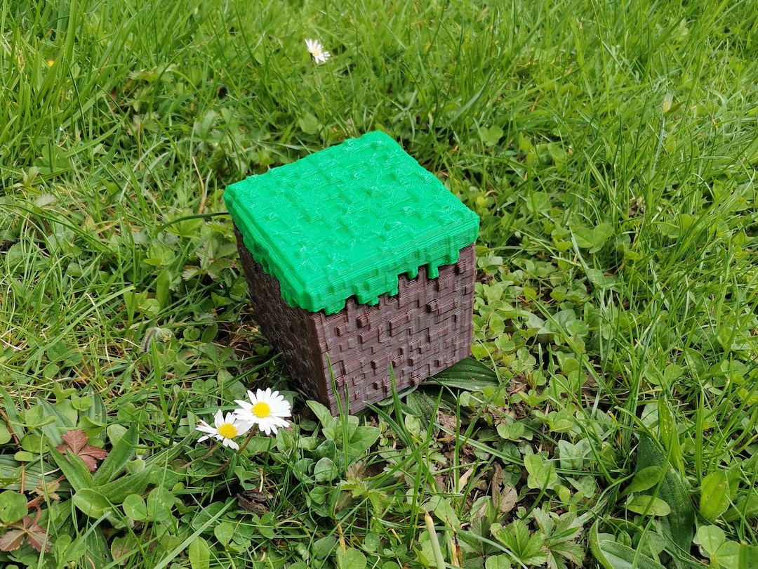 Mining Game Inspired Box Gaming Inspired Storage Box 3D Printed Gift ...