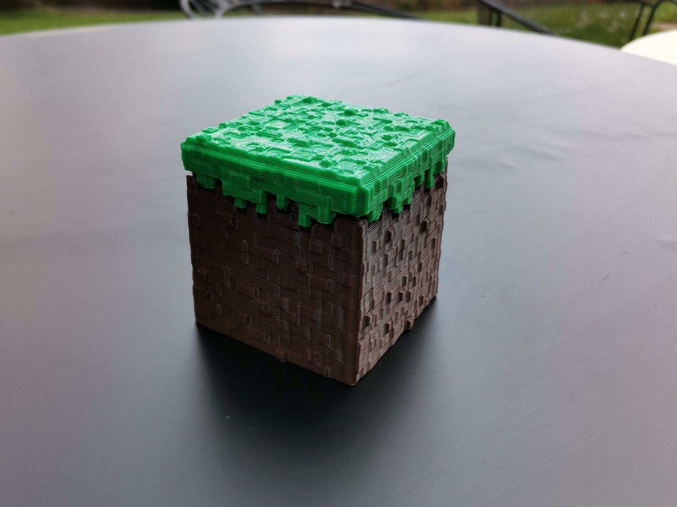 Mining Game Inspired Box Gaming Inspired Storage Box 3D Printed Gift ...