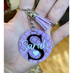 Personalized Name Keychains, Custom Keychains, Personalized Monogrammed ...
