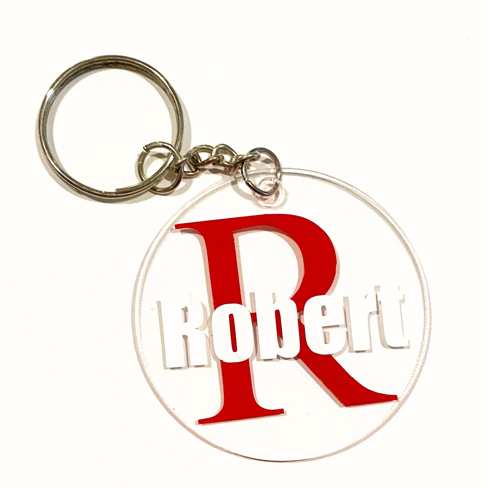 Monogram Name Keychains Mens Keychains Manly Keychains Monogram ...