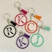 Personalized Monogram Keychains Gift - Etsy