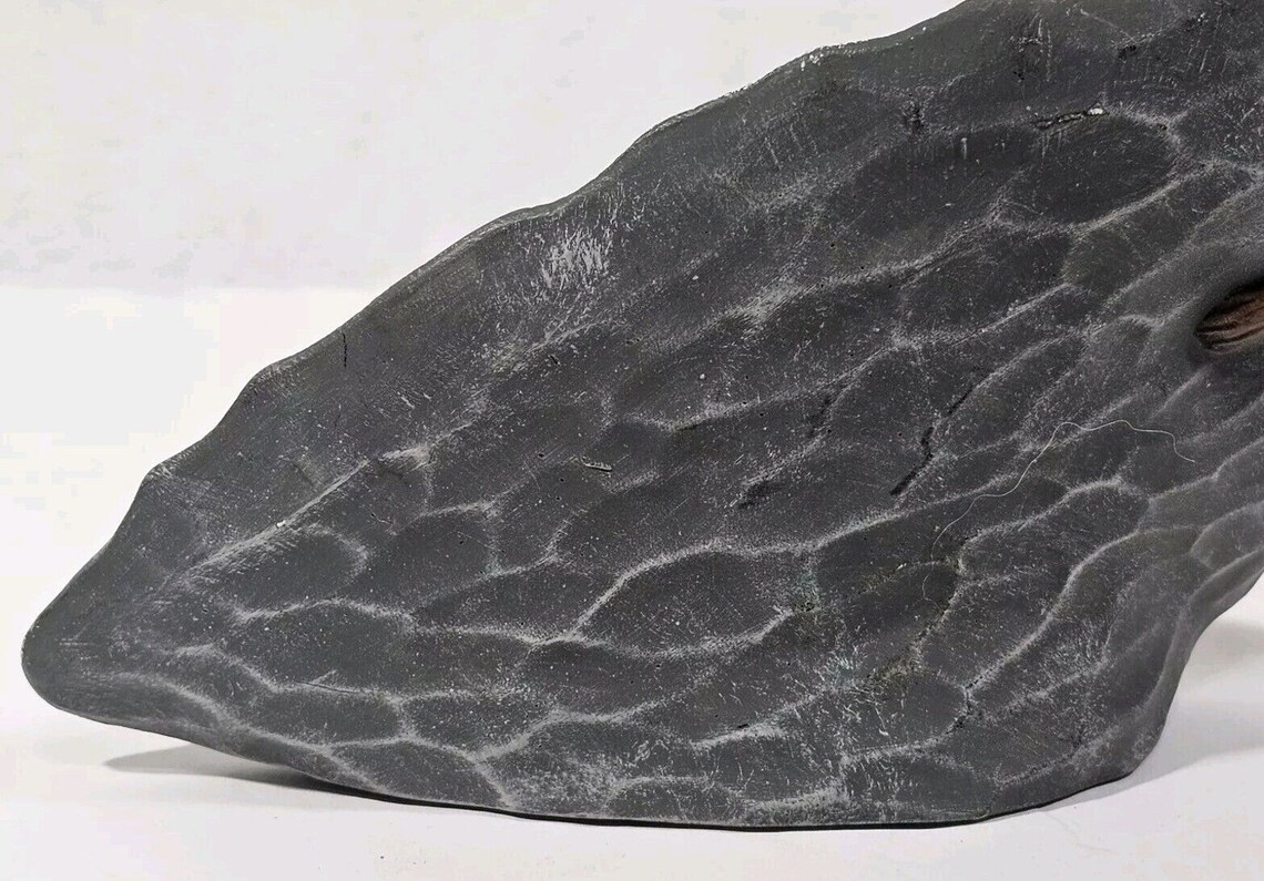 11 Vintage Ceramic Bisque Arrowhead Hand Painted Native American Wolves ...