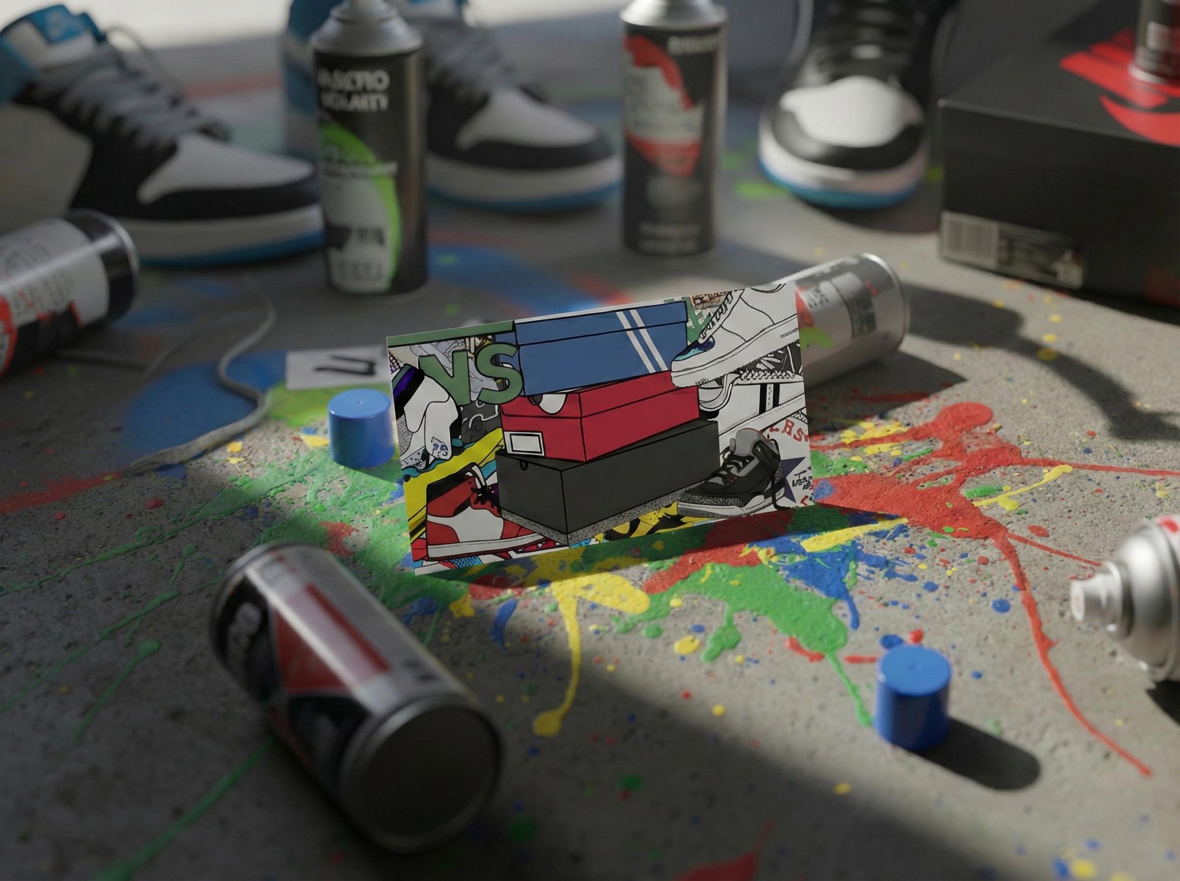 Sneaker Business Card: Shoe Seller Customizable Template (digital) - Etsy